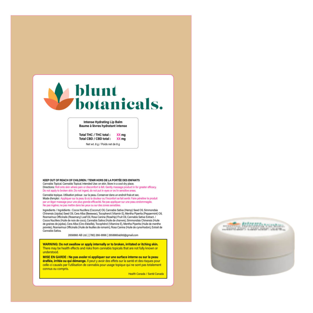 Intensive Hydrating CBD Lip Balm – Blunt Botanicals